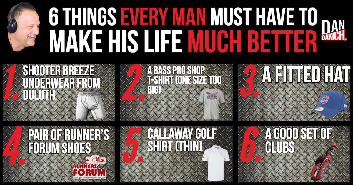 6 Things Every Man Must Have To Make His Life Much Better - 93.5 / 107. ...