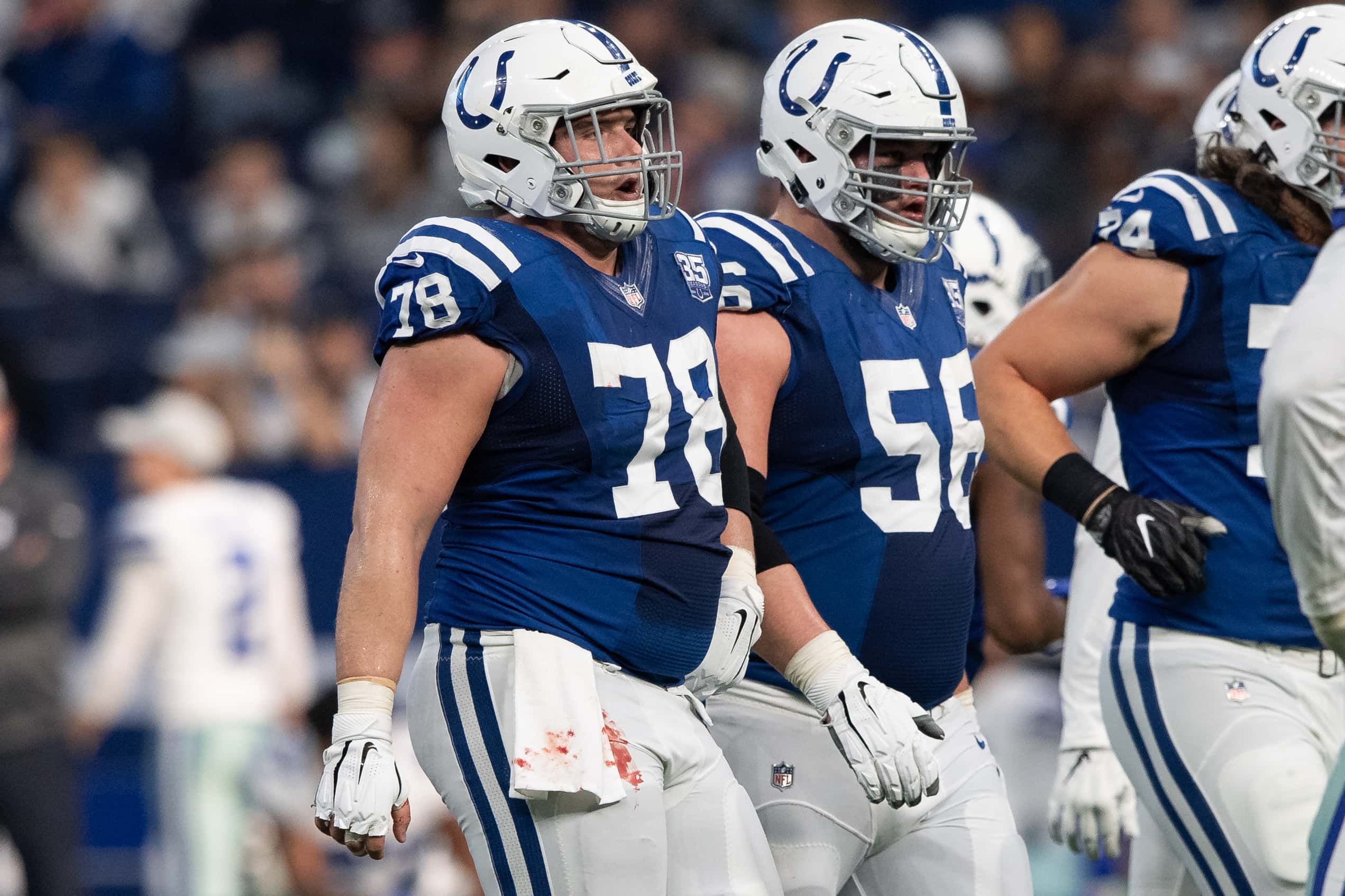 Mike Wells: "This is one of the best offensive lines in the NFL." - 93. ...