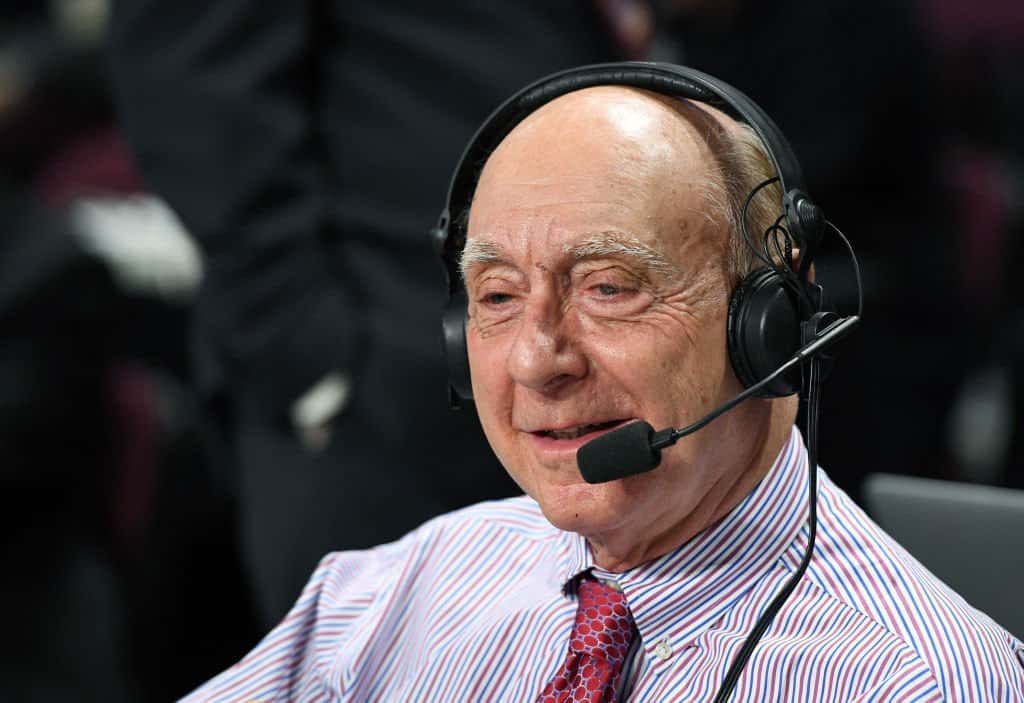 Dick Vitale "Hoping And Praying" Bob Knight Comes Back to Assembly Hall ...