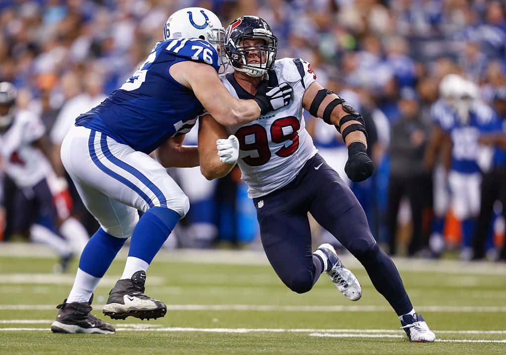 Former Colts O-Lineman Joe Reitz on Darious Leonard "He's playing like ...