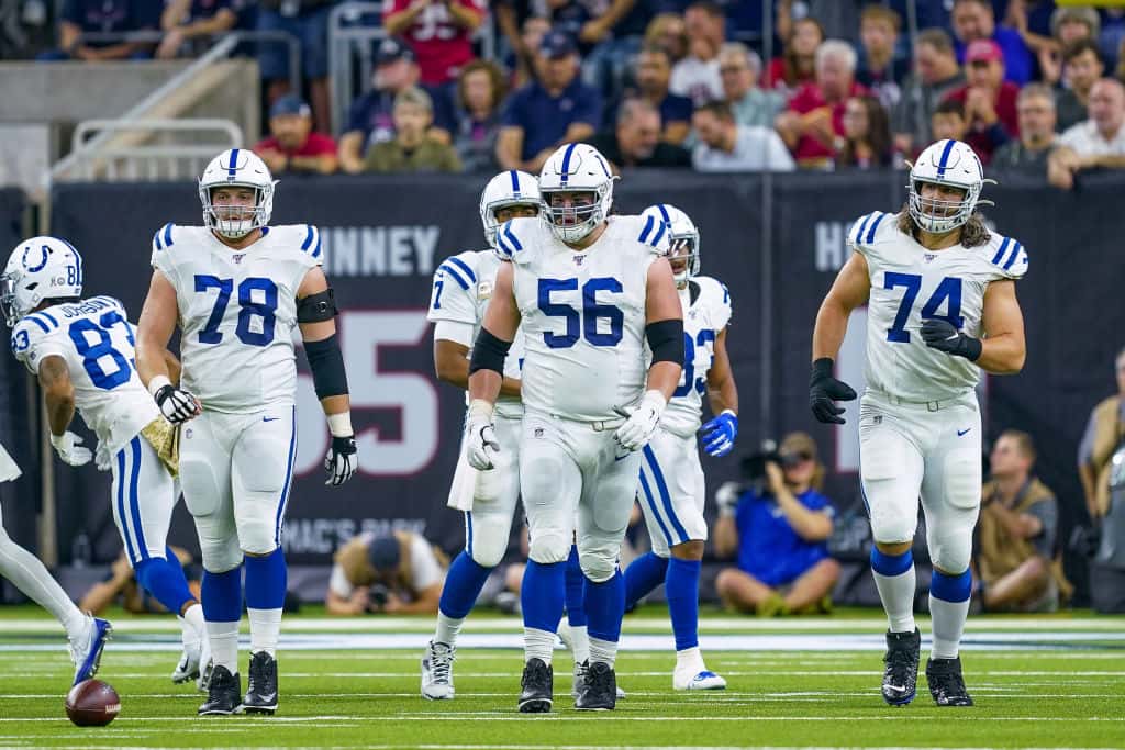 Colts Face Offensive Line Depth Need Heading Into Draft - 93.5 / 107.5 ...