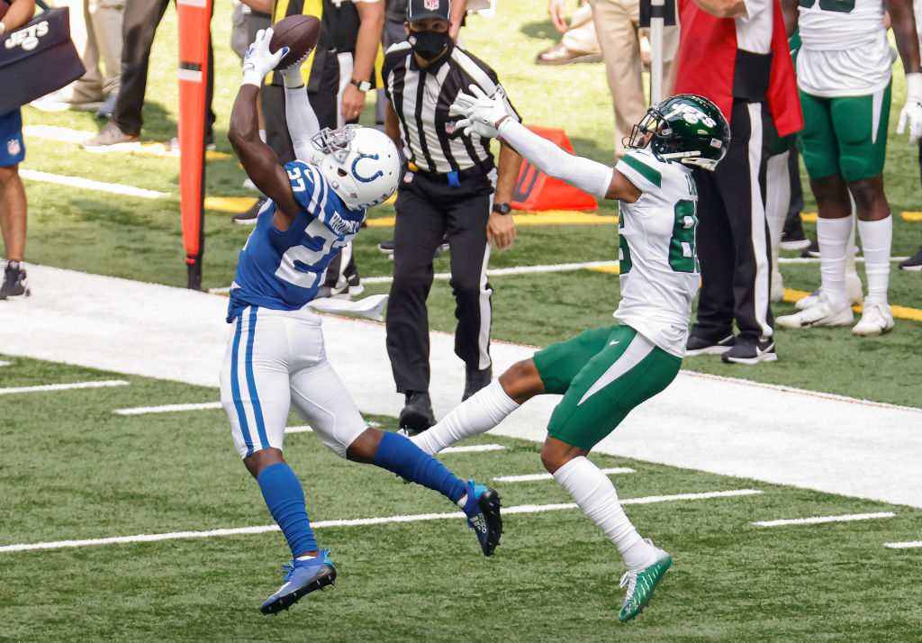 Xavier Rhodes Gives an In-Depth Look into his First Colts Pick Six - 93 ...