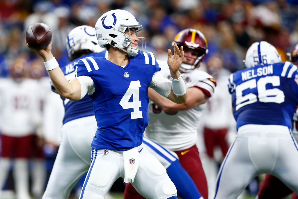 Sam Ehlinger Solid In Debut, Colts Still Fall To Commanders