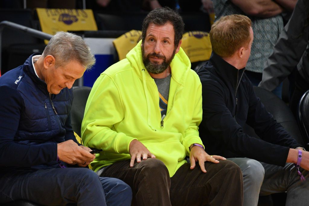 Adam Sandler Plays Pick-Up in Indy Before Show