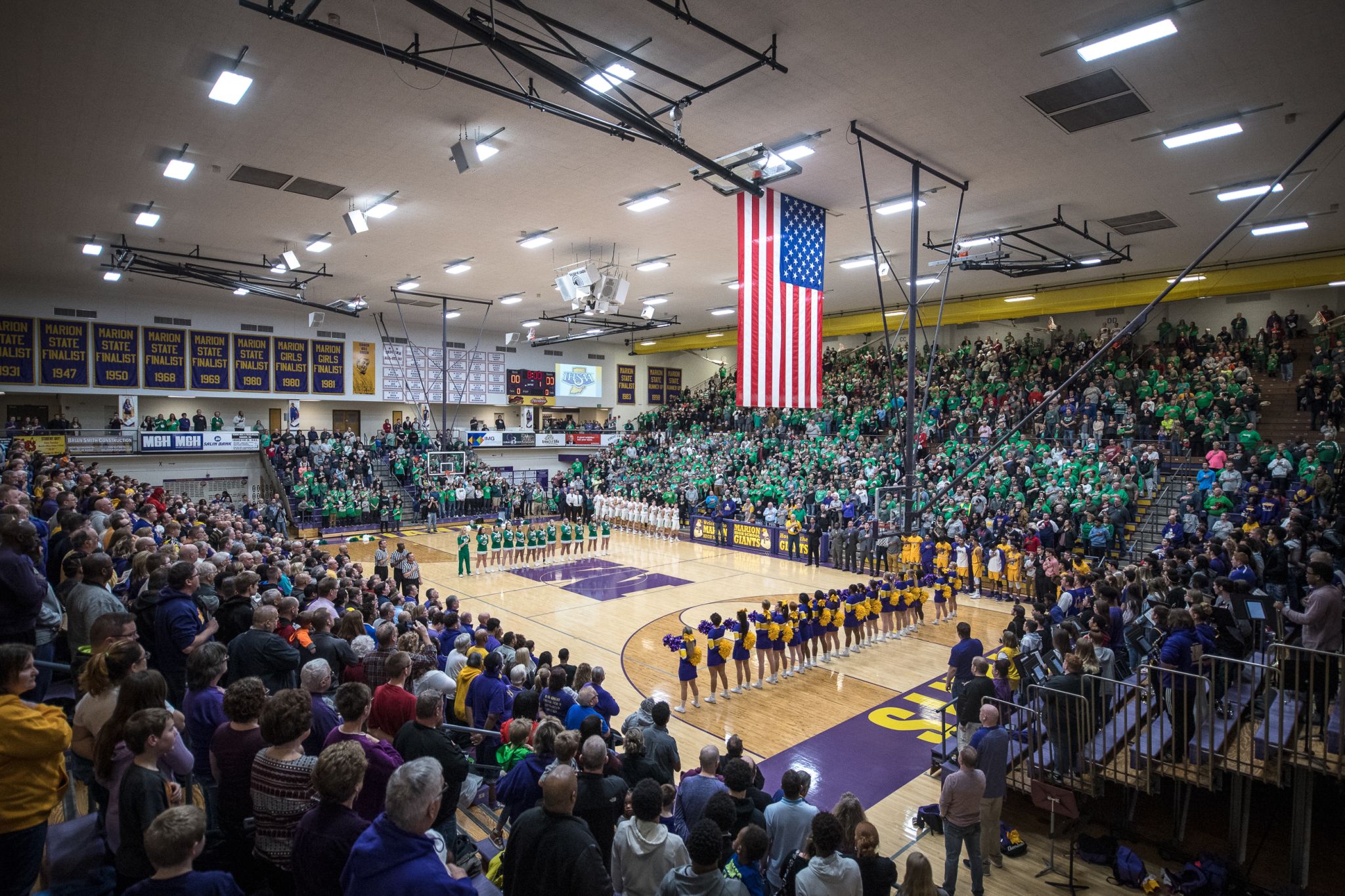 Indiana Has 10 of 12 Largest High School Gyms In The United States