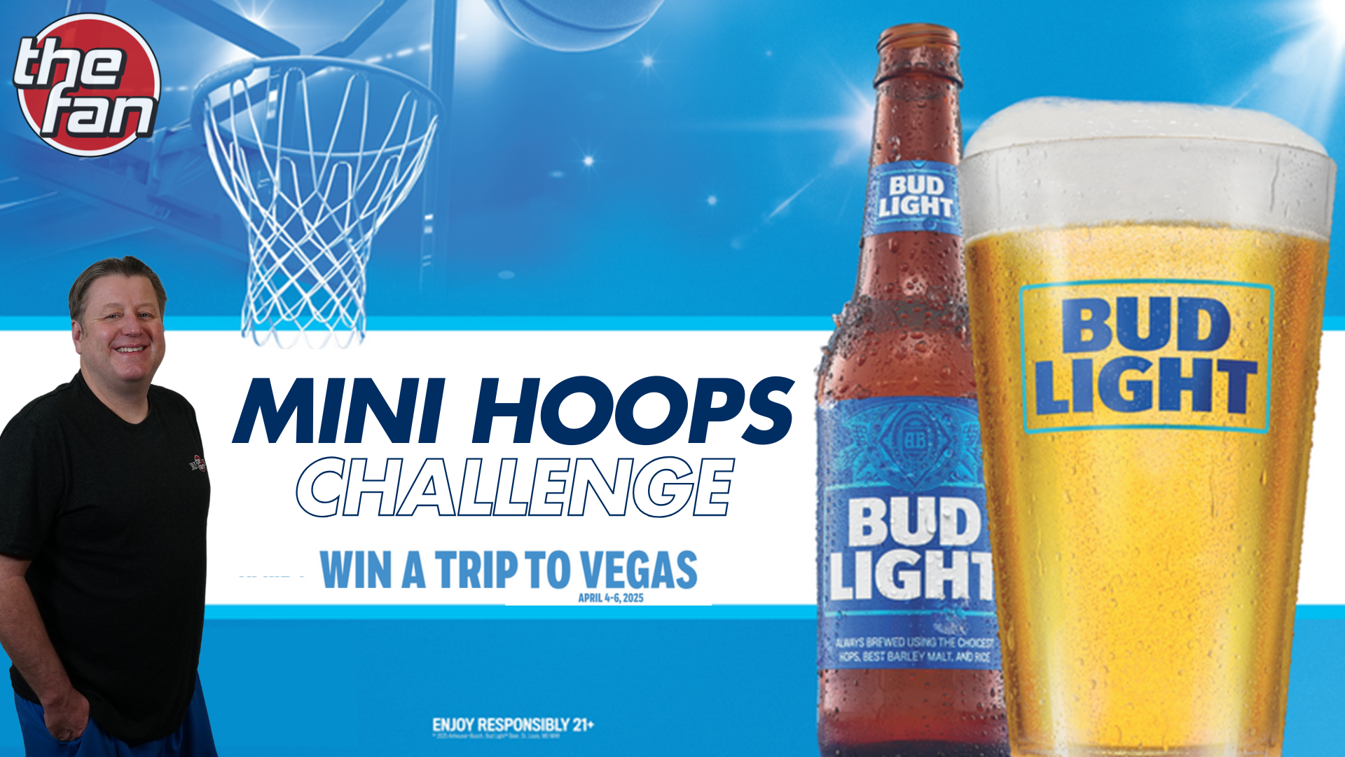 Bud Light Mini Hoops Challenge with JMV *FINALS