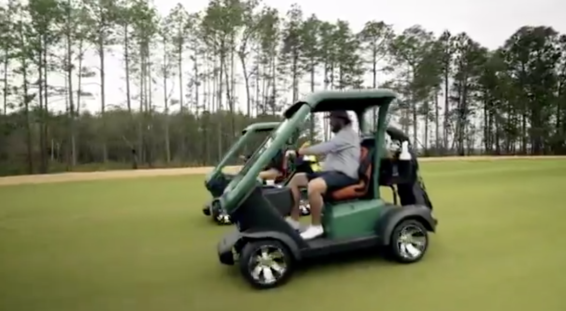 Solina Golf Club Is Trying Out Single Rider Golf Carts (Watch)