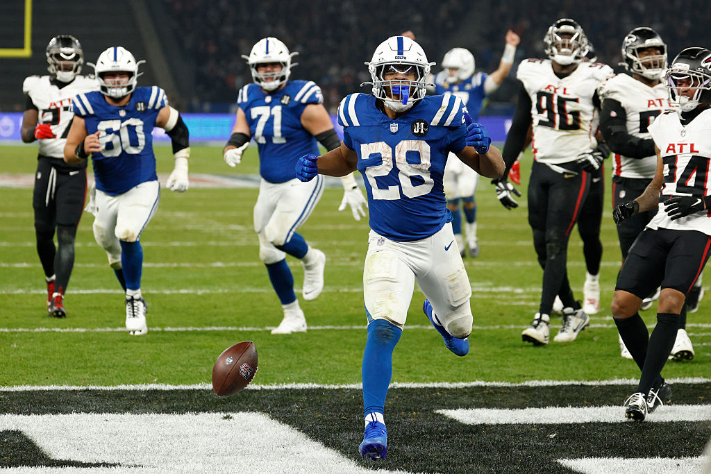 Jonathan Taylor Makes Colts History in Thrilling NFL Germany Ga...