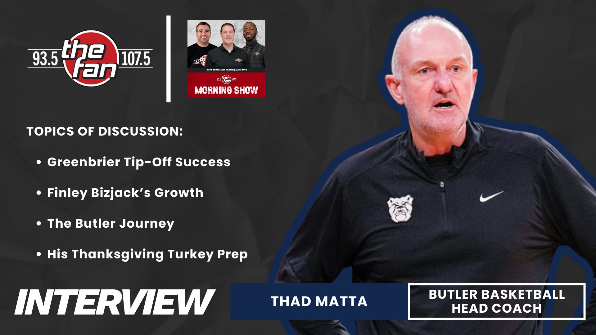 Thad Matta Talks Greenbrier Success, Finley Bizjack, And His Th...
